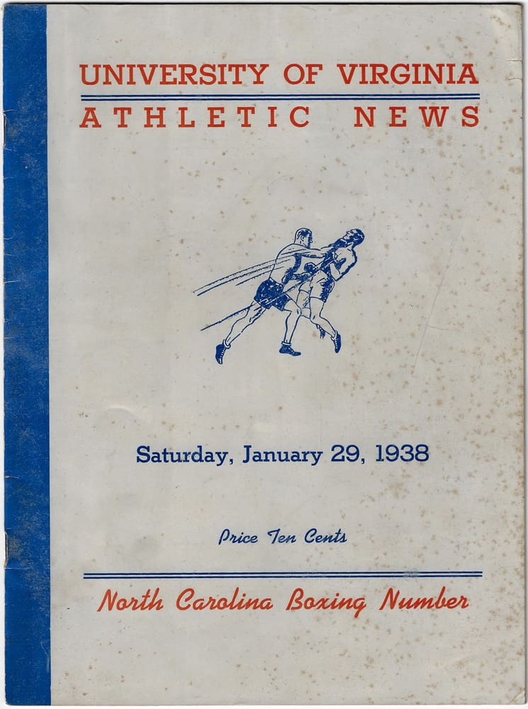 Programs and Tickets: Boxing : UNC Sports Archives