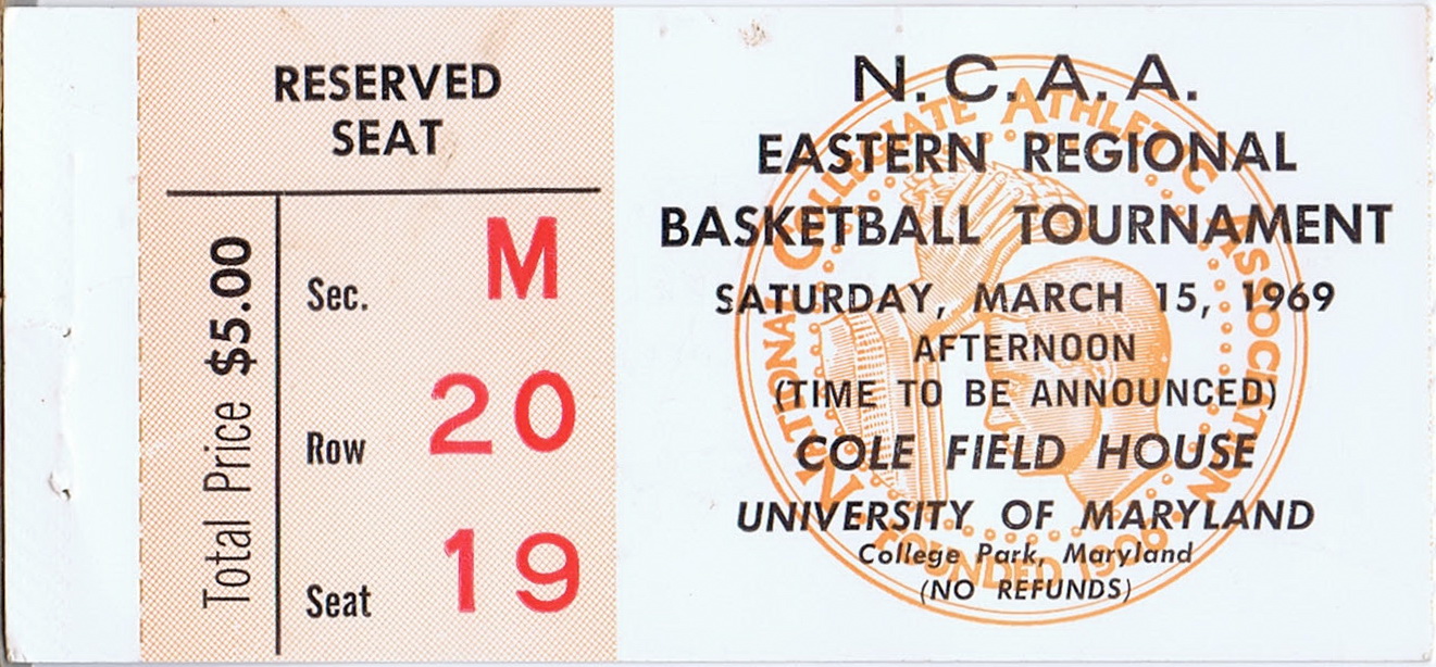 1969-03-15 – Davidson : UNC Sports Archives