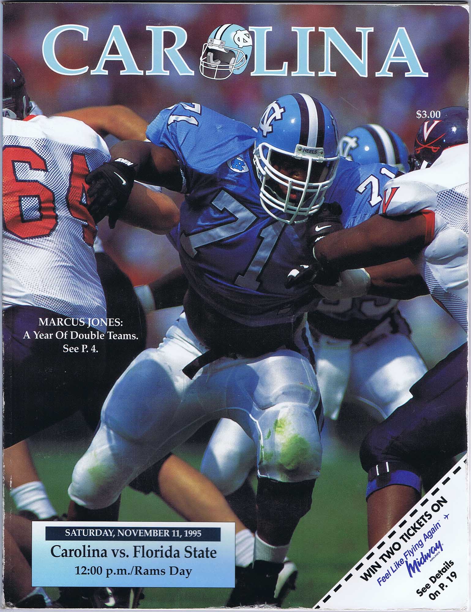 1995-11-11 – Florida State : UNC Sports Archives