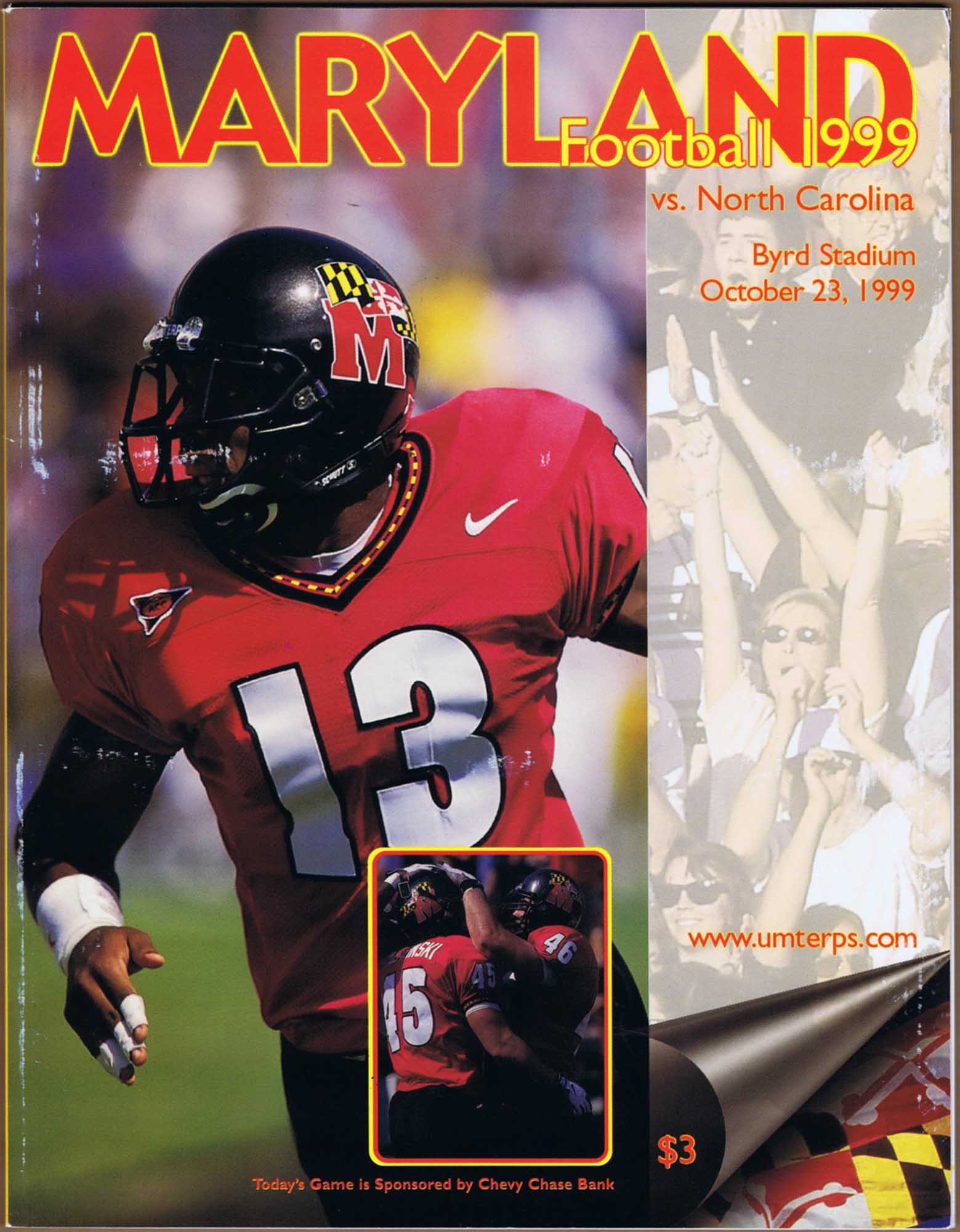 1999-10-23 – Maryland : UNC Sports Archives