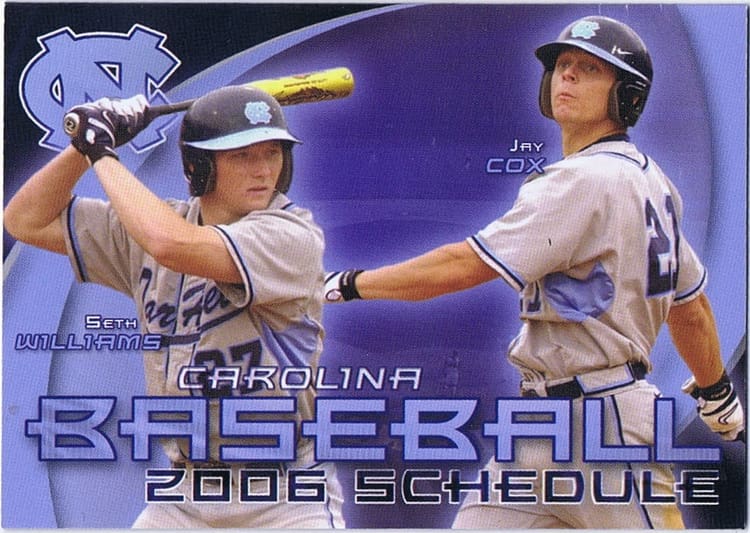 Schedules: Baseball : UNC Sports Archives