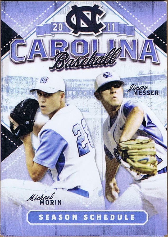 Schedules: Baseball : UNC Sports Archives